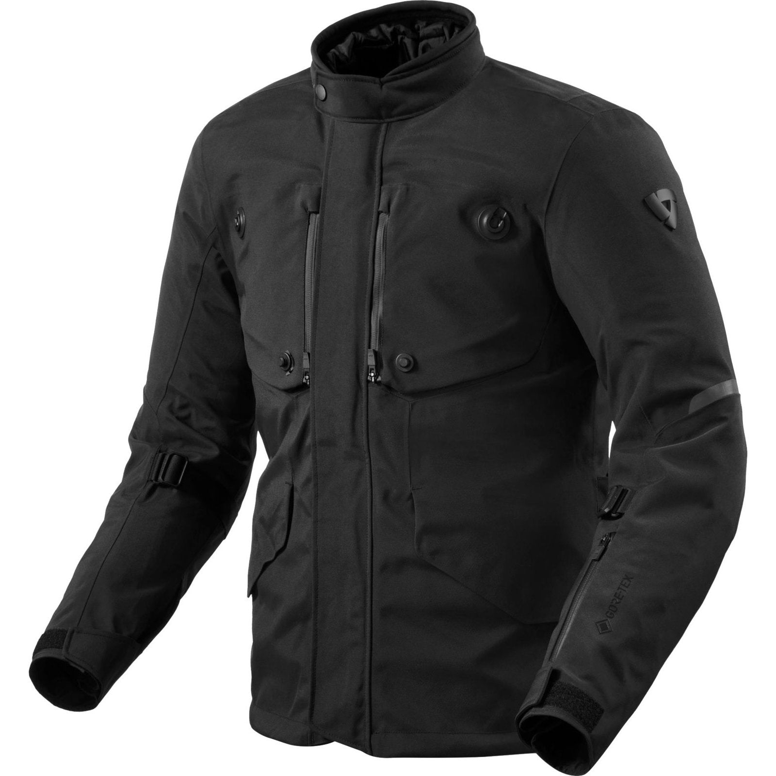Rev It Trench 2 Gore-Tex Motorcycle Jacket - Black – Ghostbikes