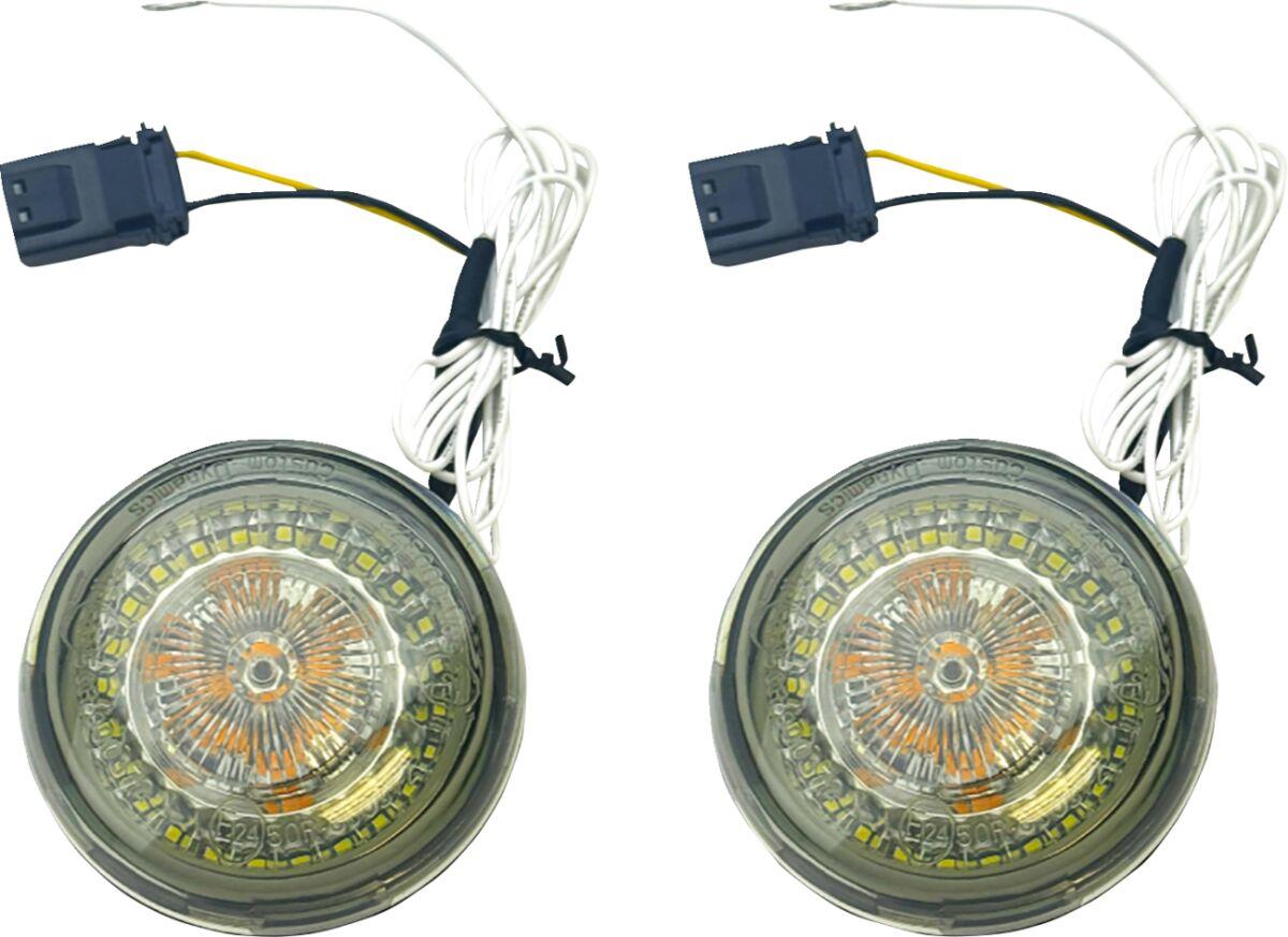 Custom Dynamics ProBeam Amber White Dynamic Ringz For Harley Davidson ...