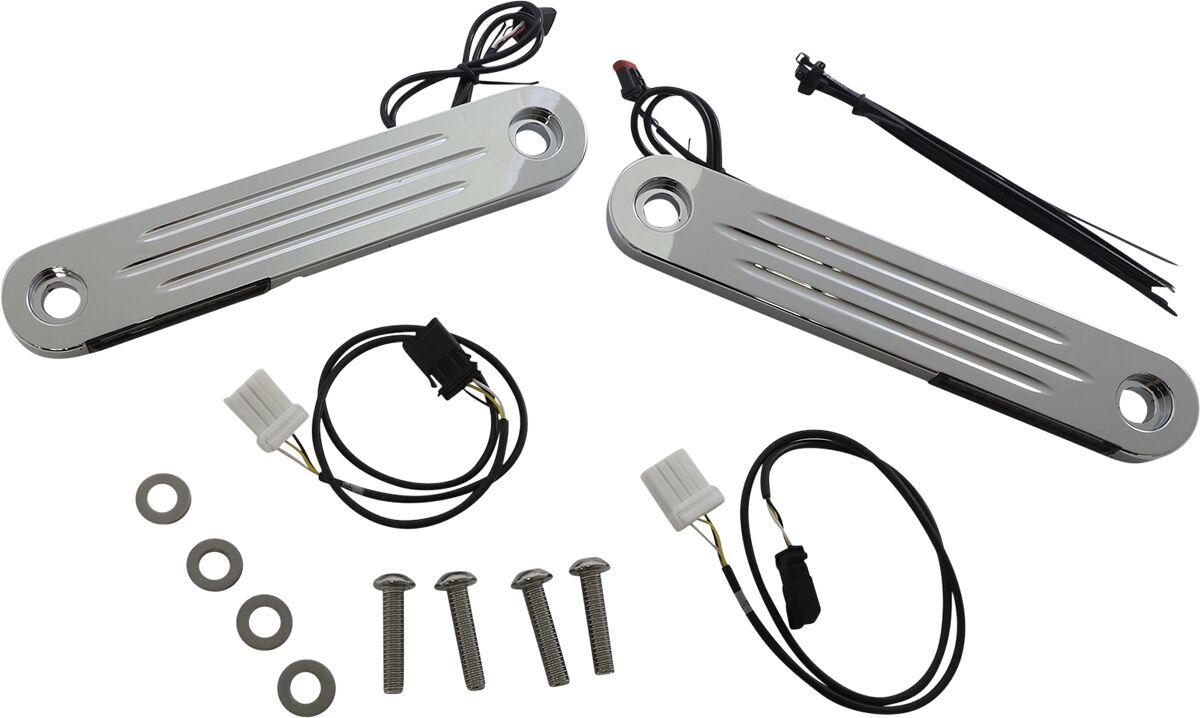 Custom Dynamics ProBeam Dynamic Strips V2 Front Turn Signals For Harle ...