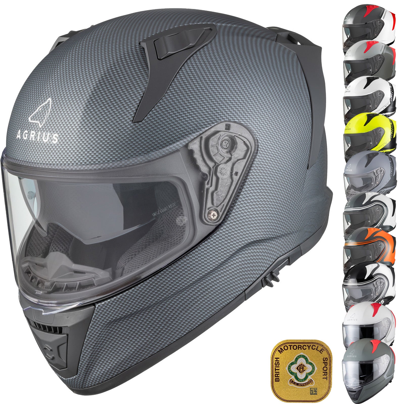 Agrius Storm ACU Motorcycle Helmet – Ghostbikes