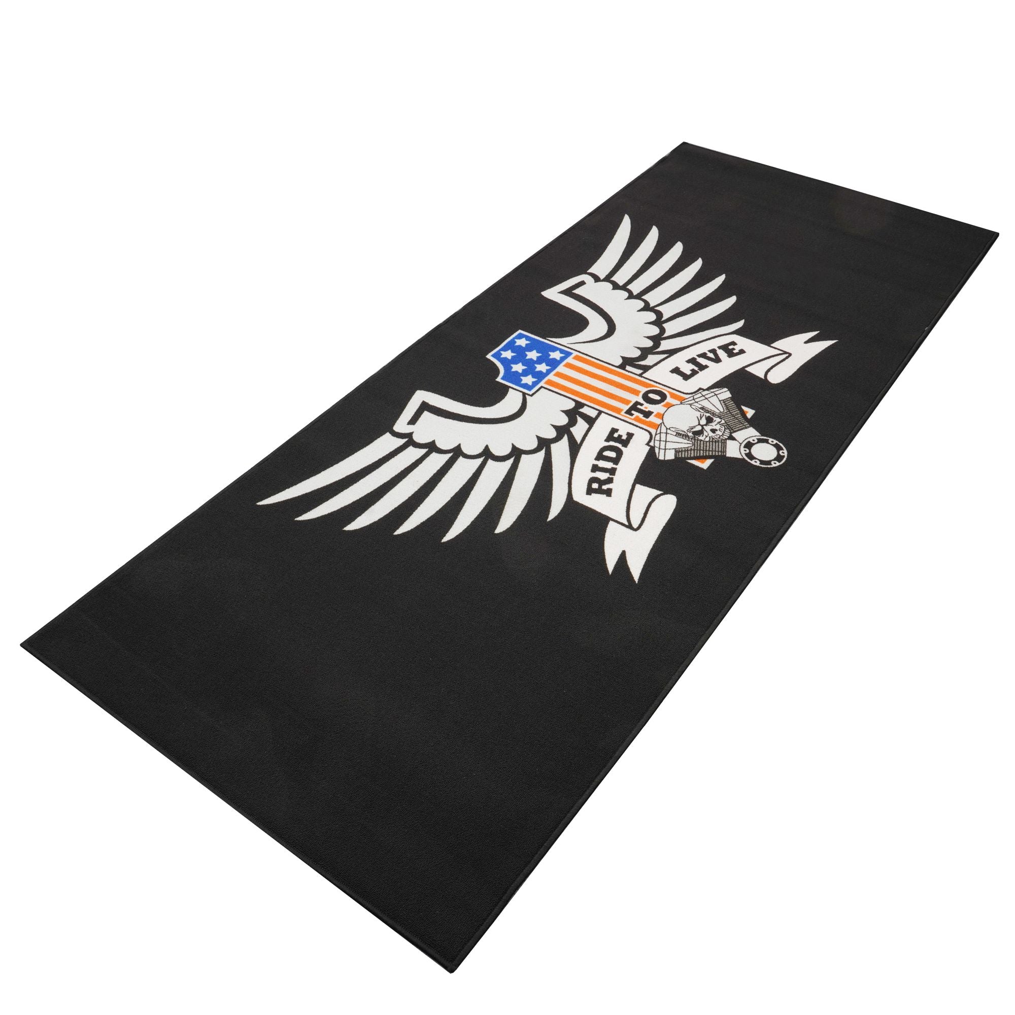 Biketek Custom Ride to Live Garage Mat - 250 x 100cm – Ghostbikes