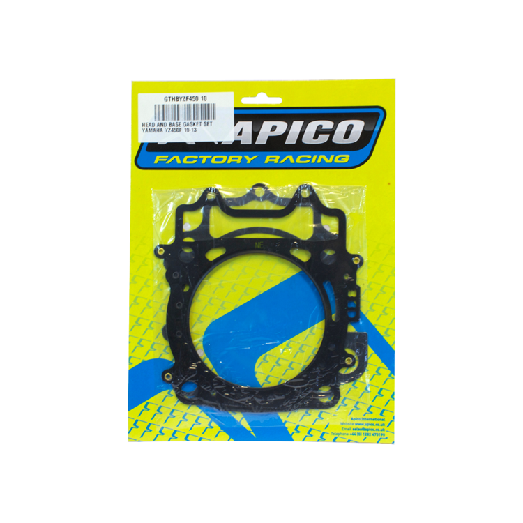 Apico Head & Base Gasket Kit - Yamaha YZF450 2010-13 – Ghostbikes