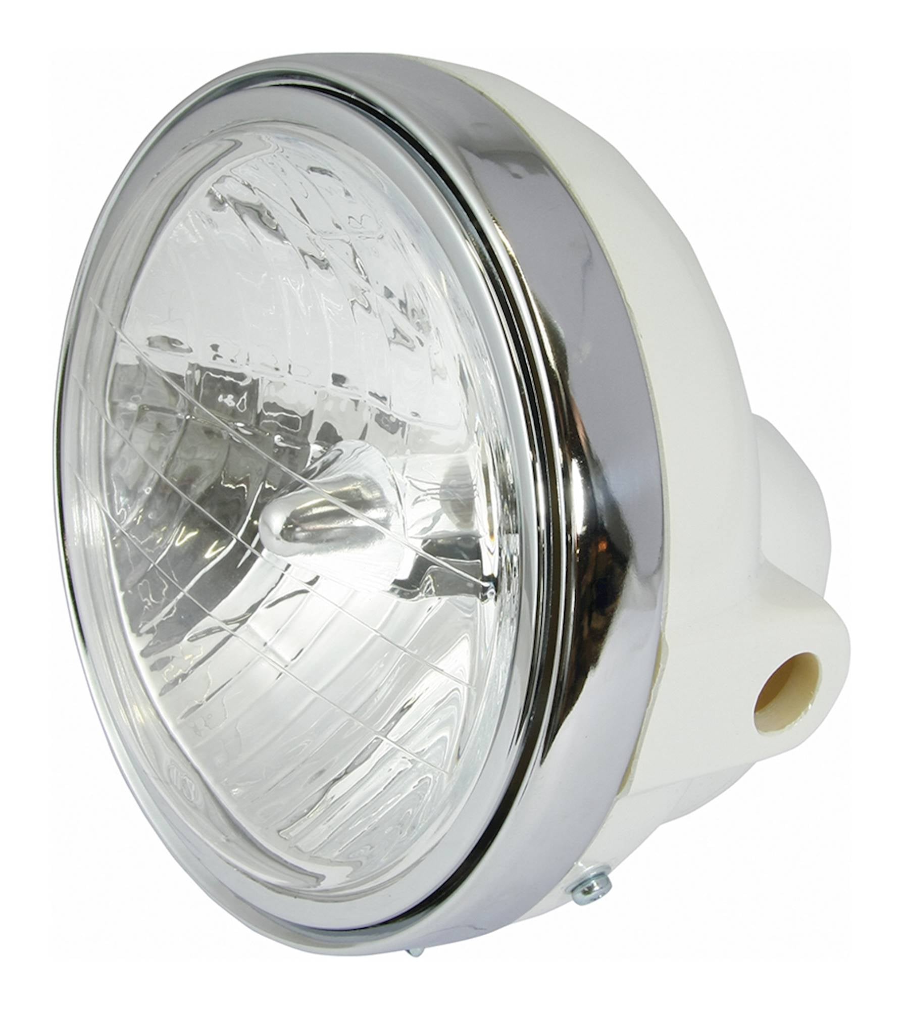 Bike It Universal 7" Round 12V 35W Headlight With Diamond Eye Lens - W ...