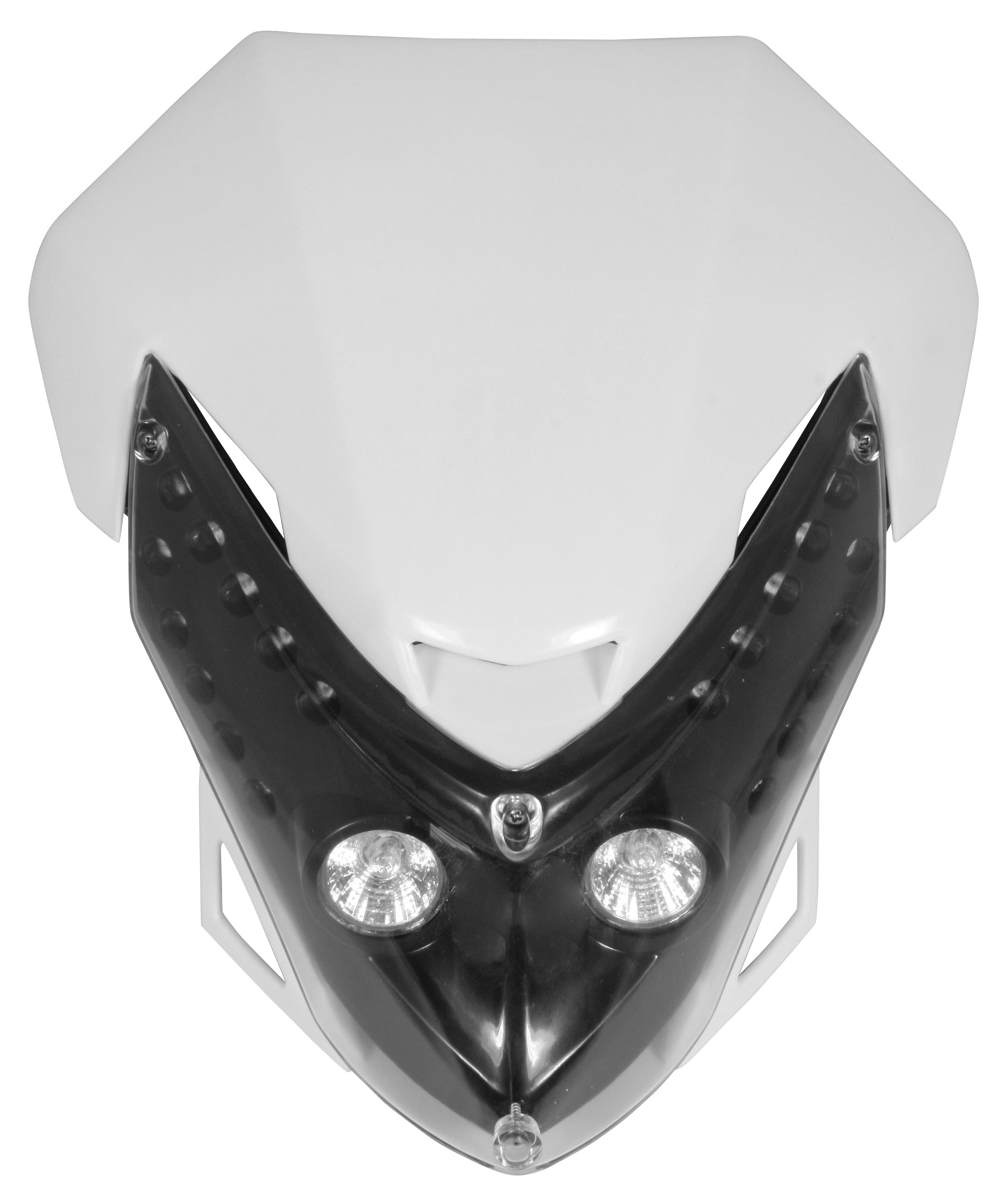 Bike It Universal Spectre Fairing Headlight - White – Ghostbikes