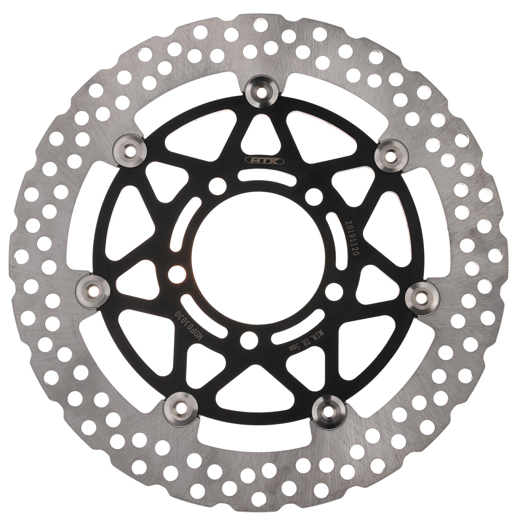 MTX Performance Front Floating Wavy Brake Disc - Kawasaki ZX-10R Ninja ...