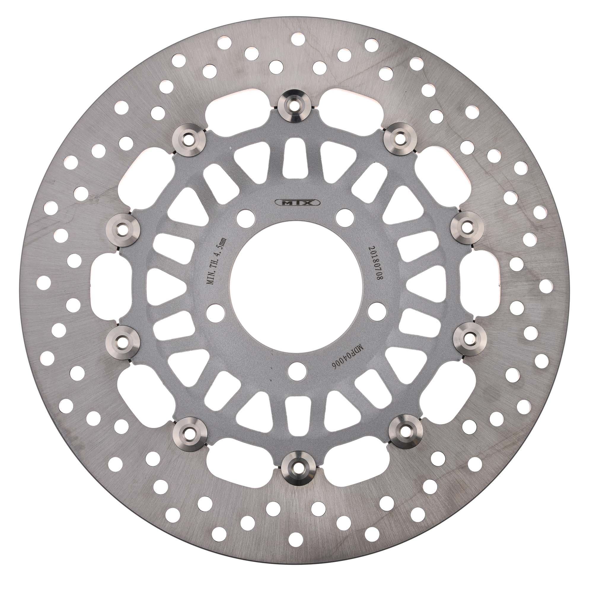 MTX Performance Front Floating Round Brake Disc - Triumph Rocket III 2 ...