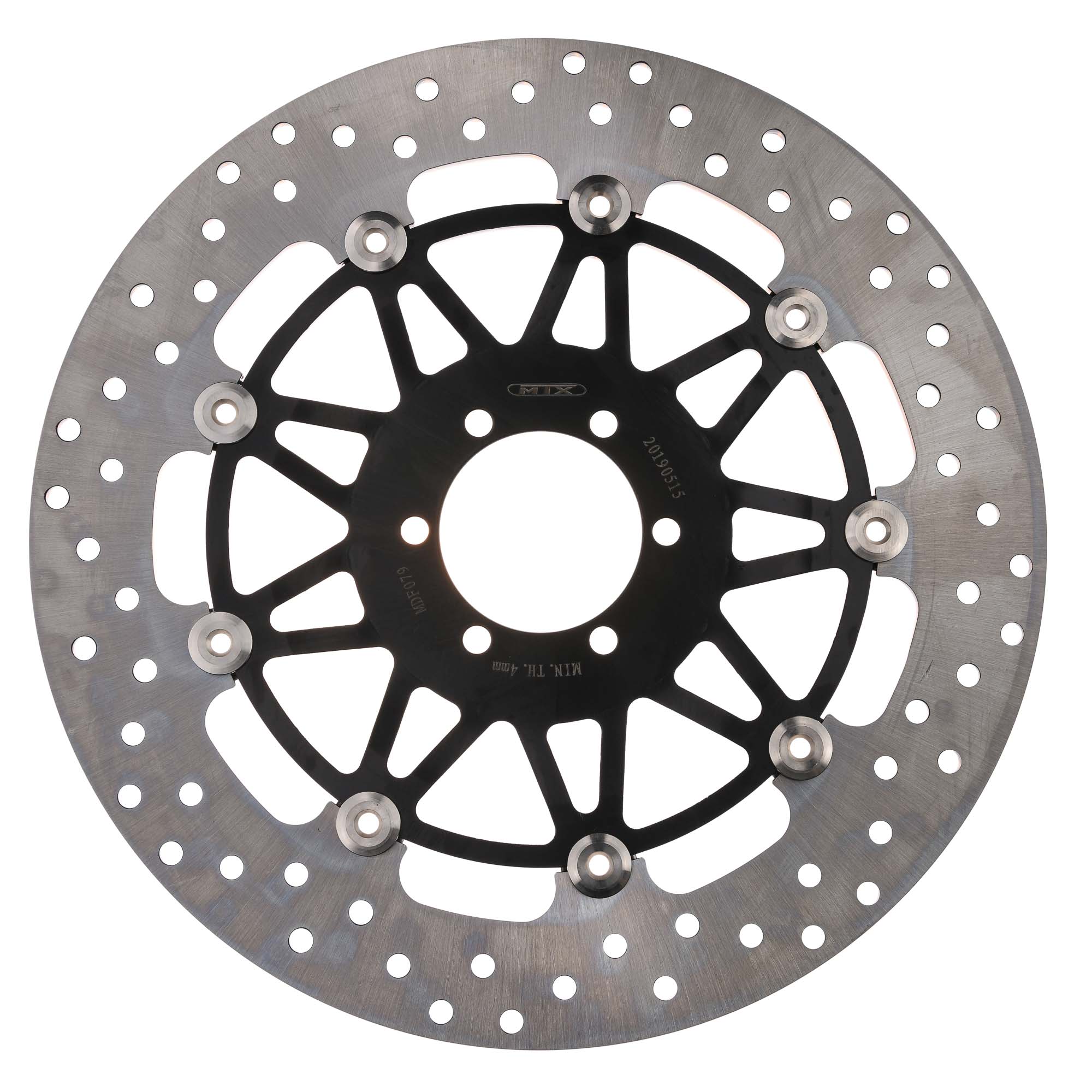 MTX Performance Front Floating Round Brake Disc - Aprilia RSV 1000 Mil ...