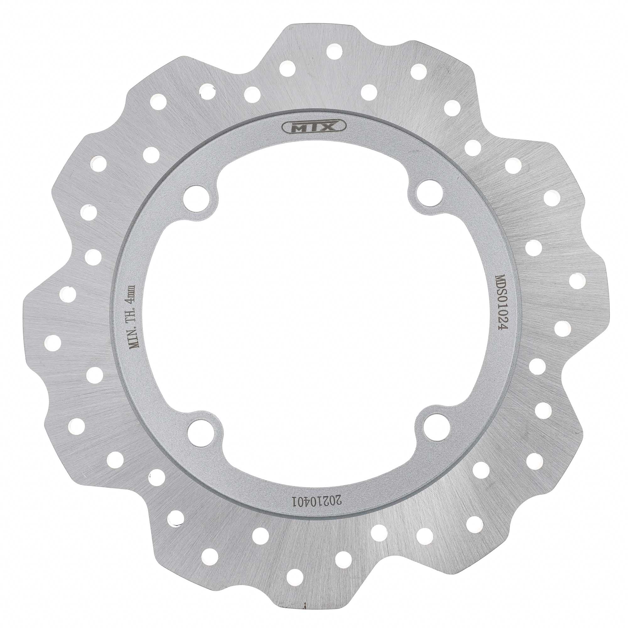 MTX Performance Rear Solid Wavy Brake Disc - Honda CB500X ABS 2013-19 ...