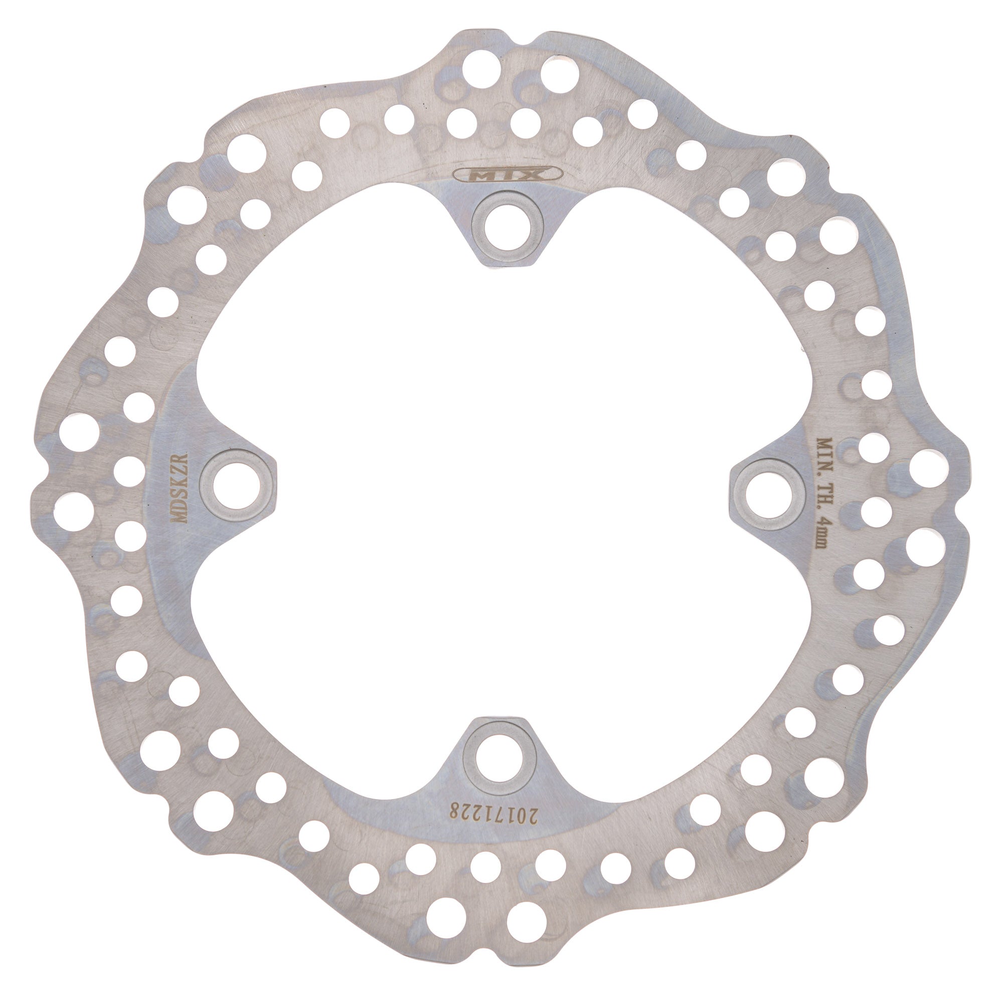 MTX Performance Rear Solid Wavy Brake Disc - Honda CRF250L 2013-21 ...