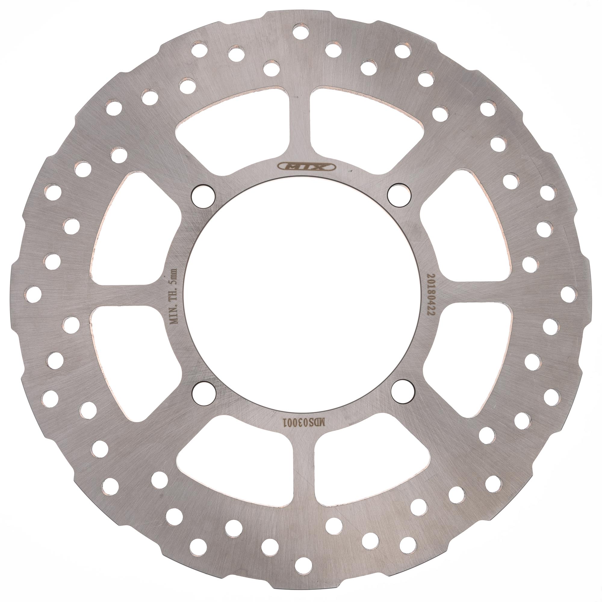 MTX Performance Rear Solid Wavy Brake Disc - Kawasaki GTR1400 2007-18 ...