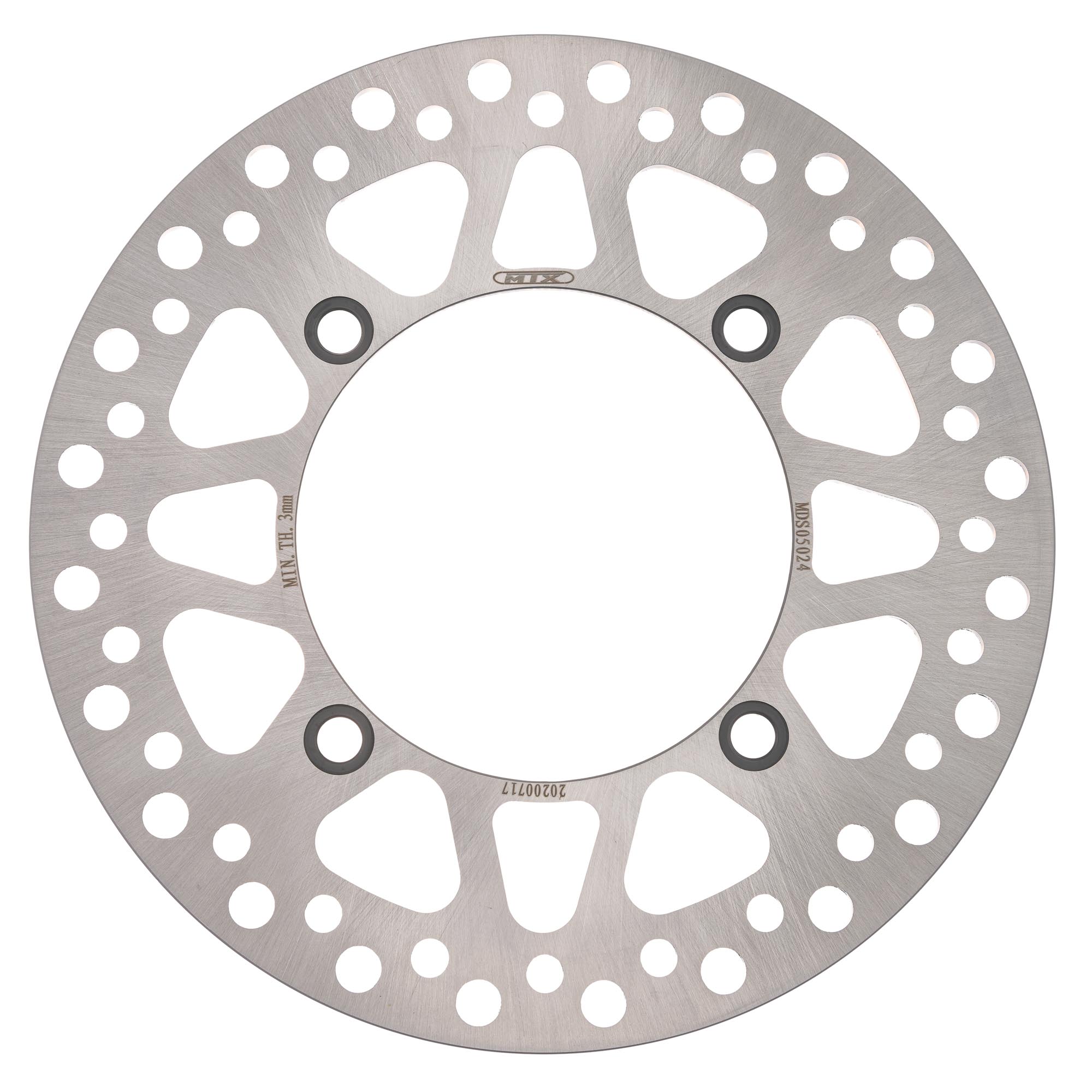 MTX Performance Front Solid Round Brake Disc - Suzuki DR250 S 1990-95 ...