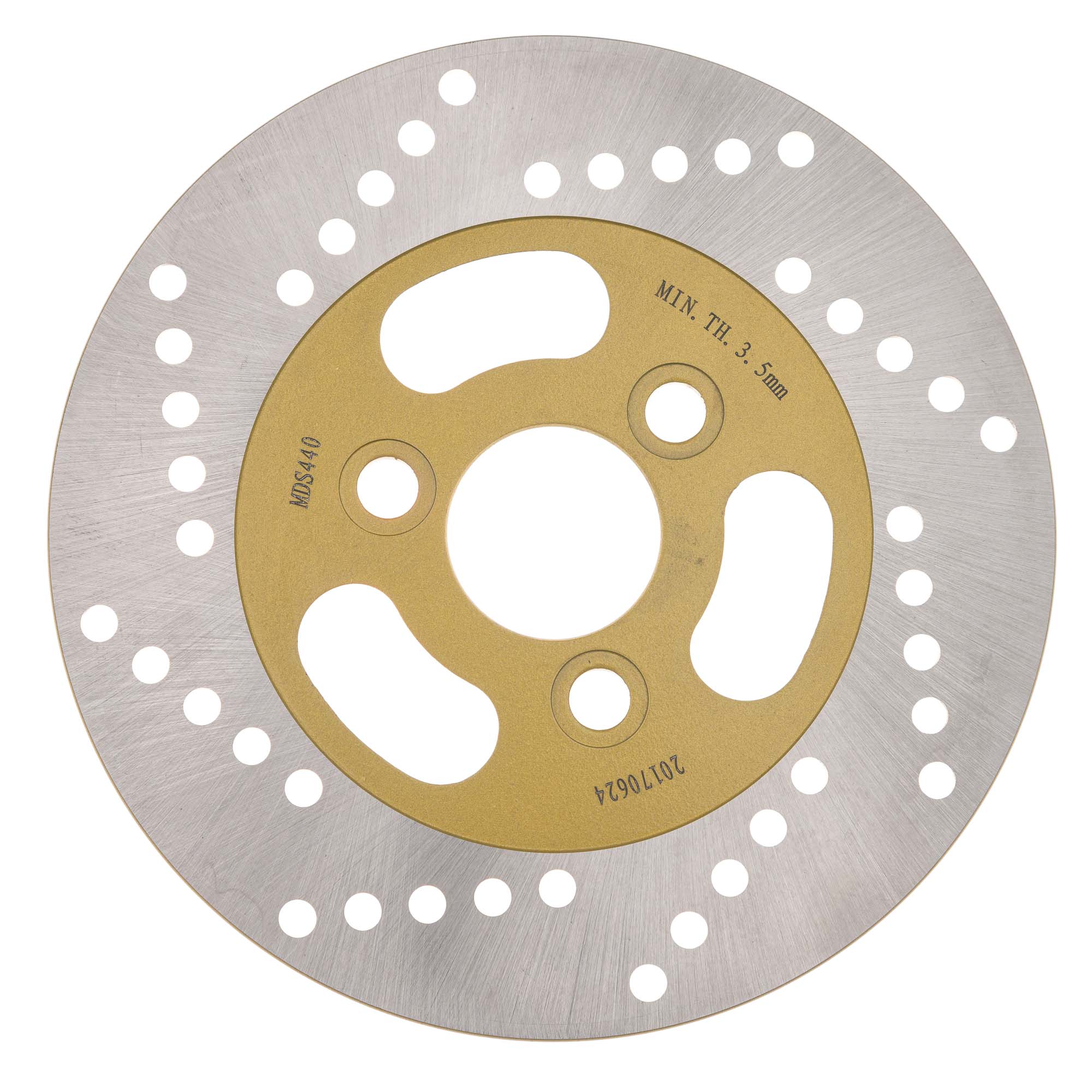MTX Performance Front Solid Round Brake Disc - Suzuki AN125 1994-2008 ...