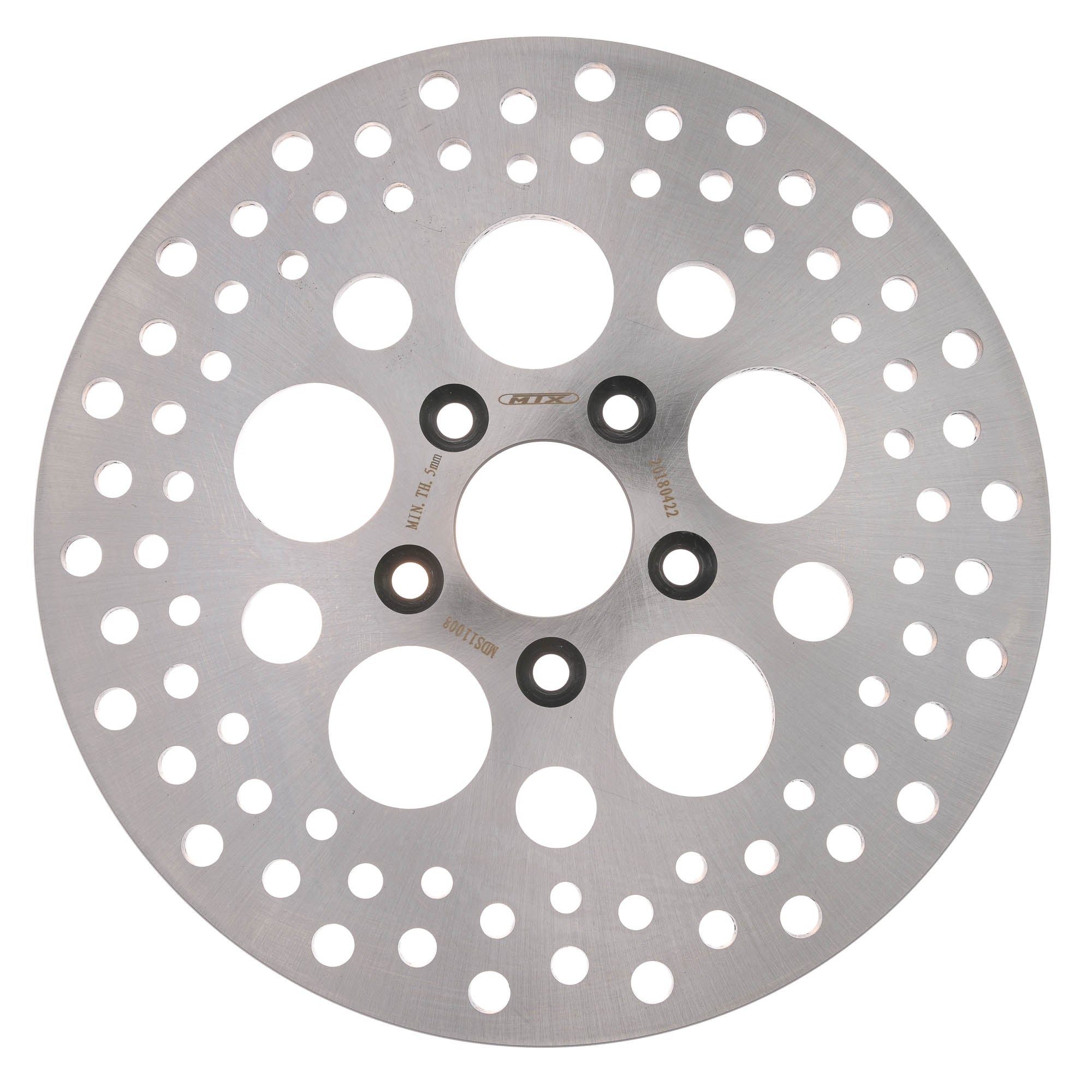 MTX Performance Rear Solid Round Brake Disc - Harley Davidson FLHR Roa ...