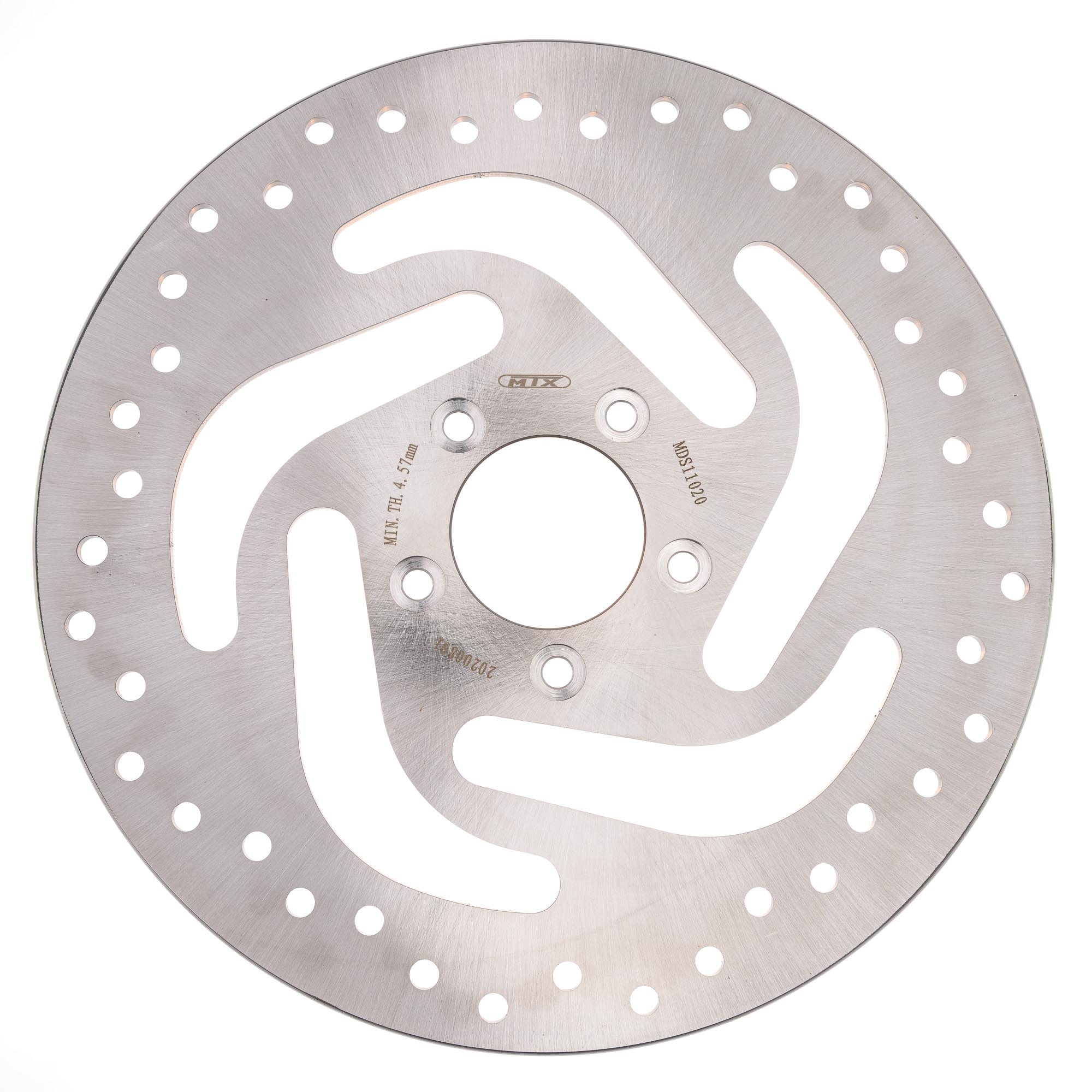 MTX Performance Front Solid Round Brake Disc - Harley Davidson FXDB St ...