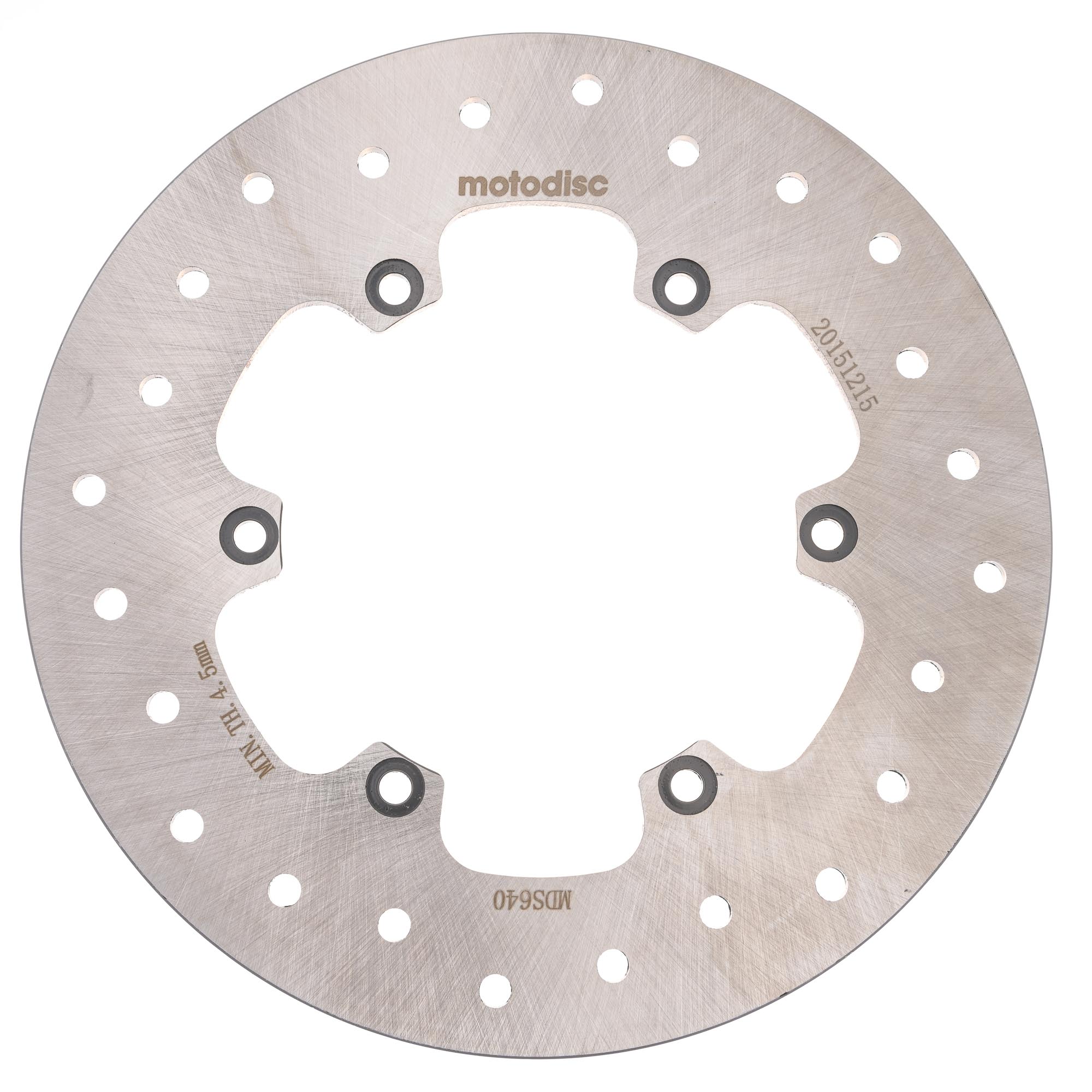 MTX Performance Rear Solid Round Brake Disc - Aprilia 650 Pegaso All m ...