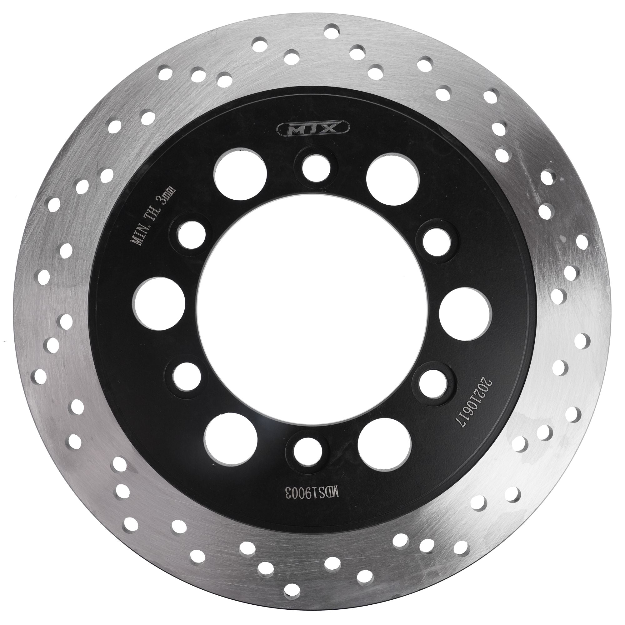 MTX Performance Rear Solid Round Brake Disc - Hyosung GT650i 2012-15 ...