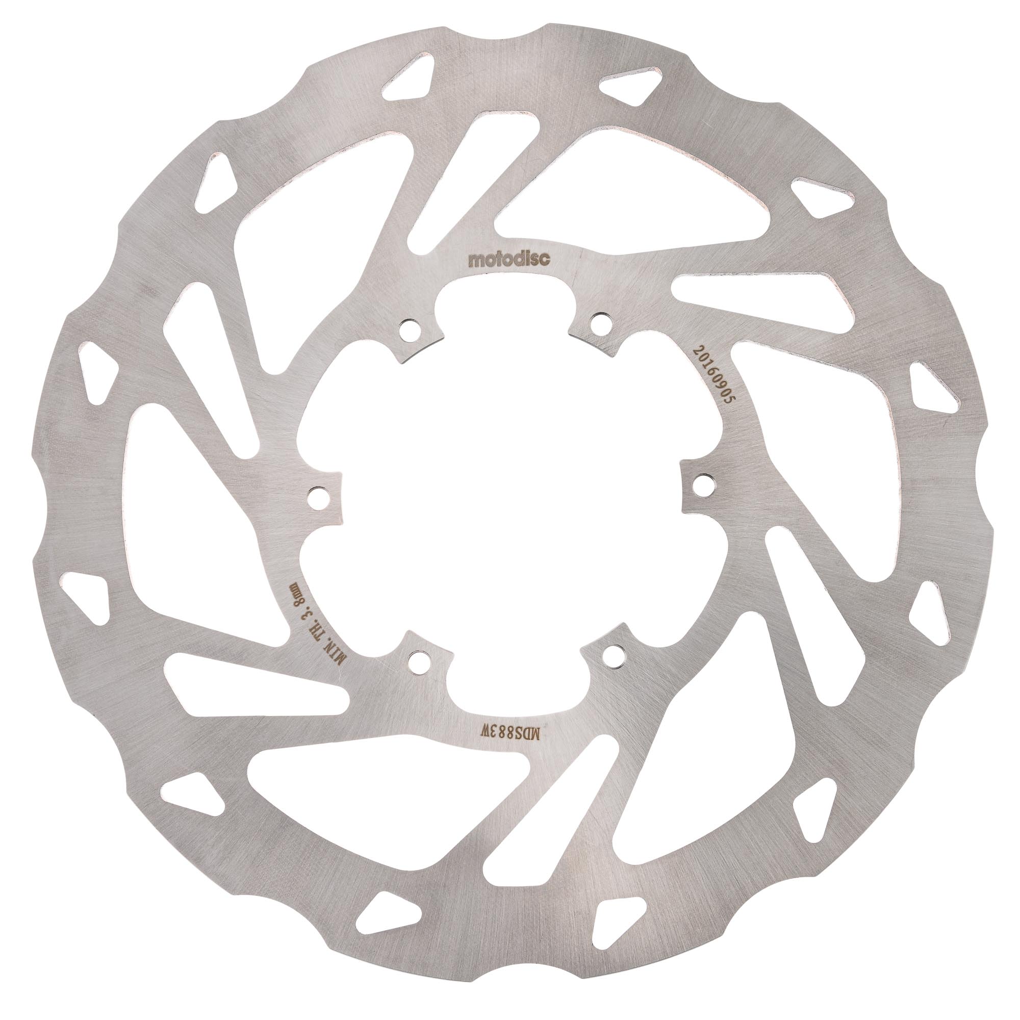 MTX Performance Front Solid Wavy Brake Disc - BMW G650 X challenge 200 ...