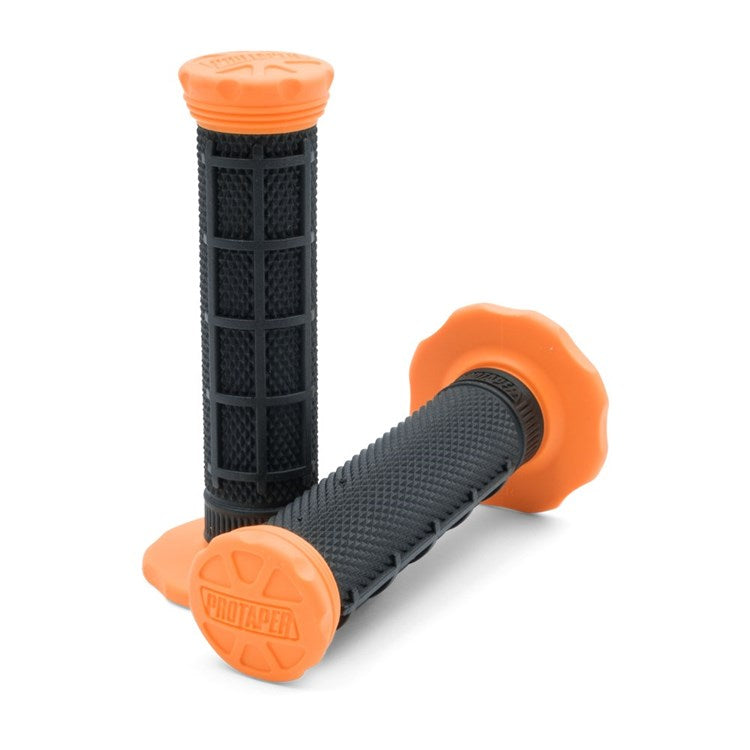 Pro Taper 1/3 Waffle Micro Grips - Black/ Orange – Ghostbikes