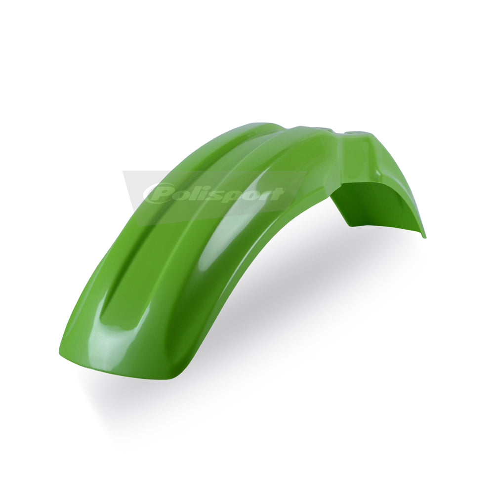 Polisport Front Fender - Kawasaki KX 85/100 2001-13 - Green – Ghostbikes