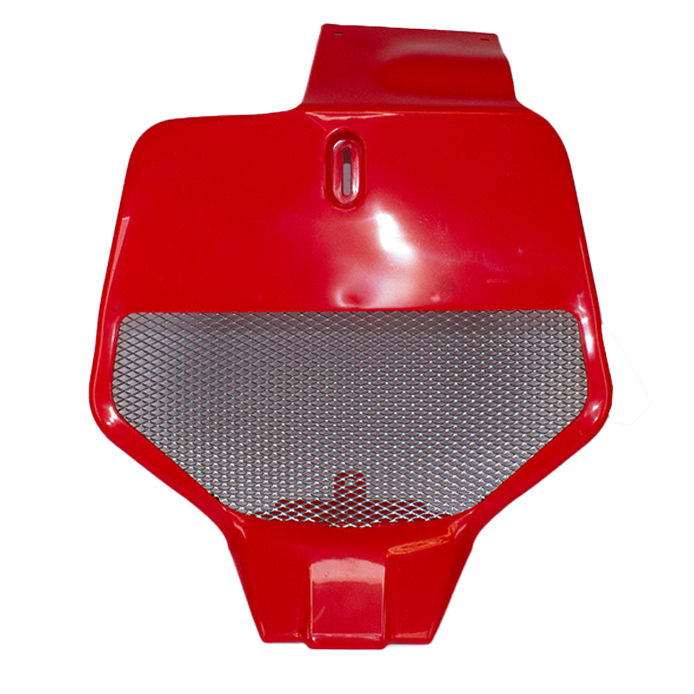Polisport Universal Vented Front Number Board - Red – Ghostbikes