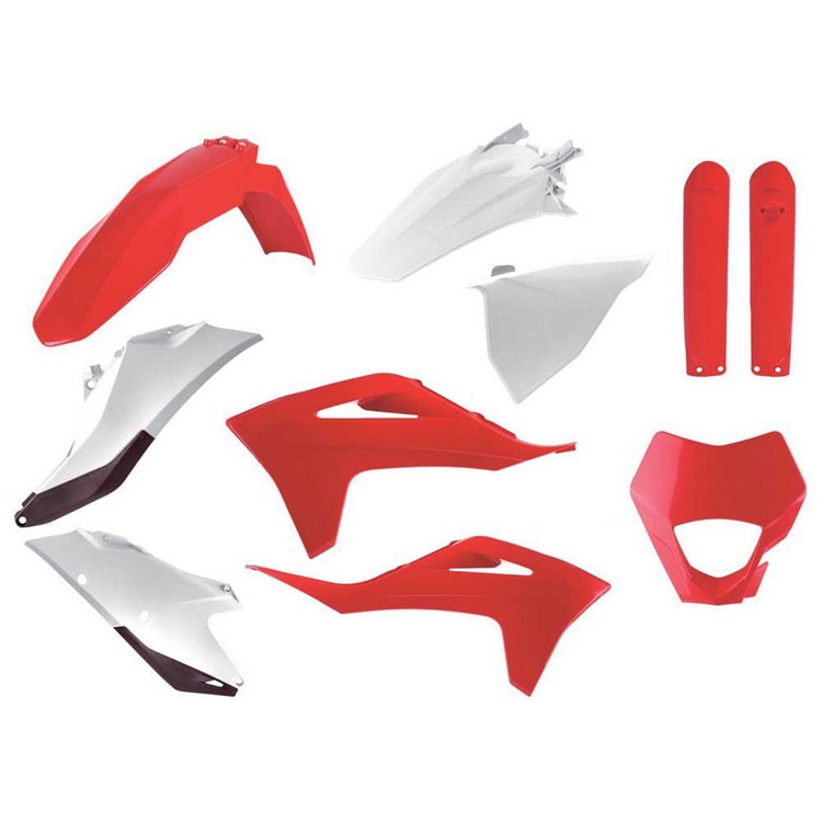 Polisport Plastics Kit - Gas Gas MC125-250, MC250F-450F 2021-23 - Red ...