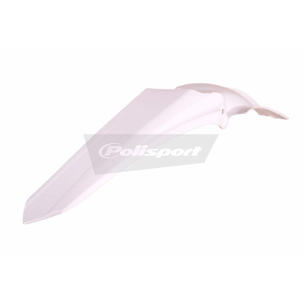 Polisport Rear Fender - Yamaha WRF250 2007-14, WRF450 2007-15 - White ...